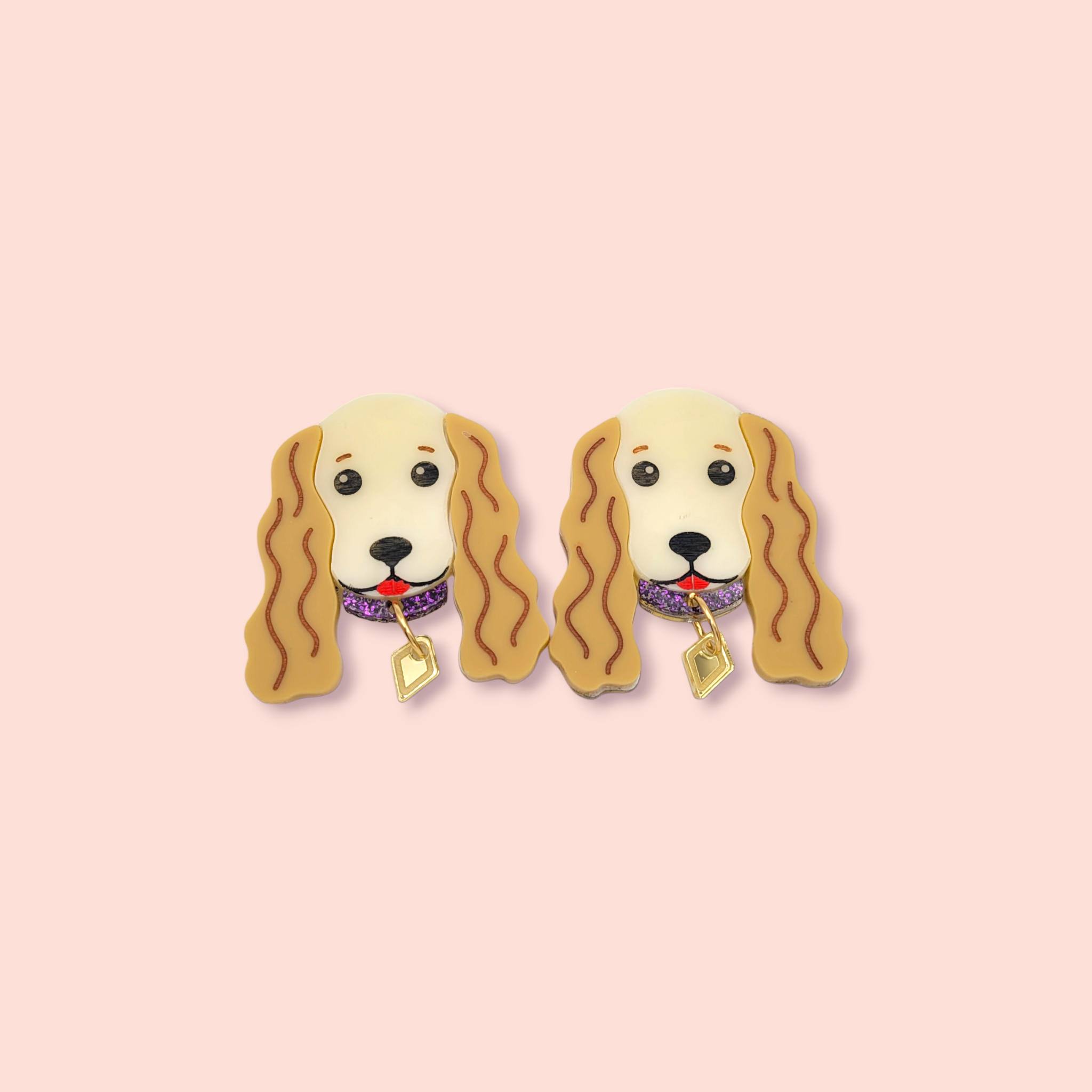Cocker Spaniel Earrings- Digital Cut File-FFC – Maker's Fantasy