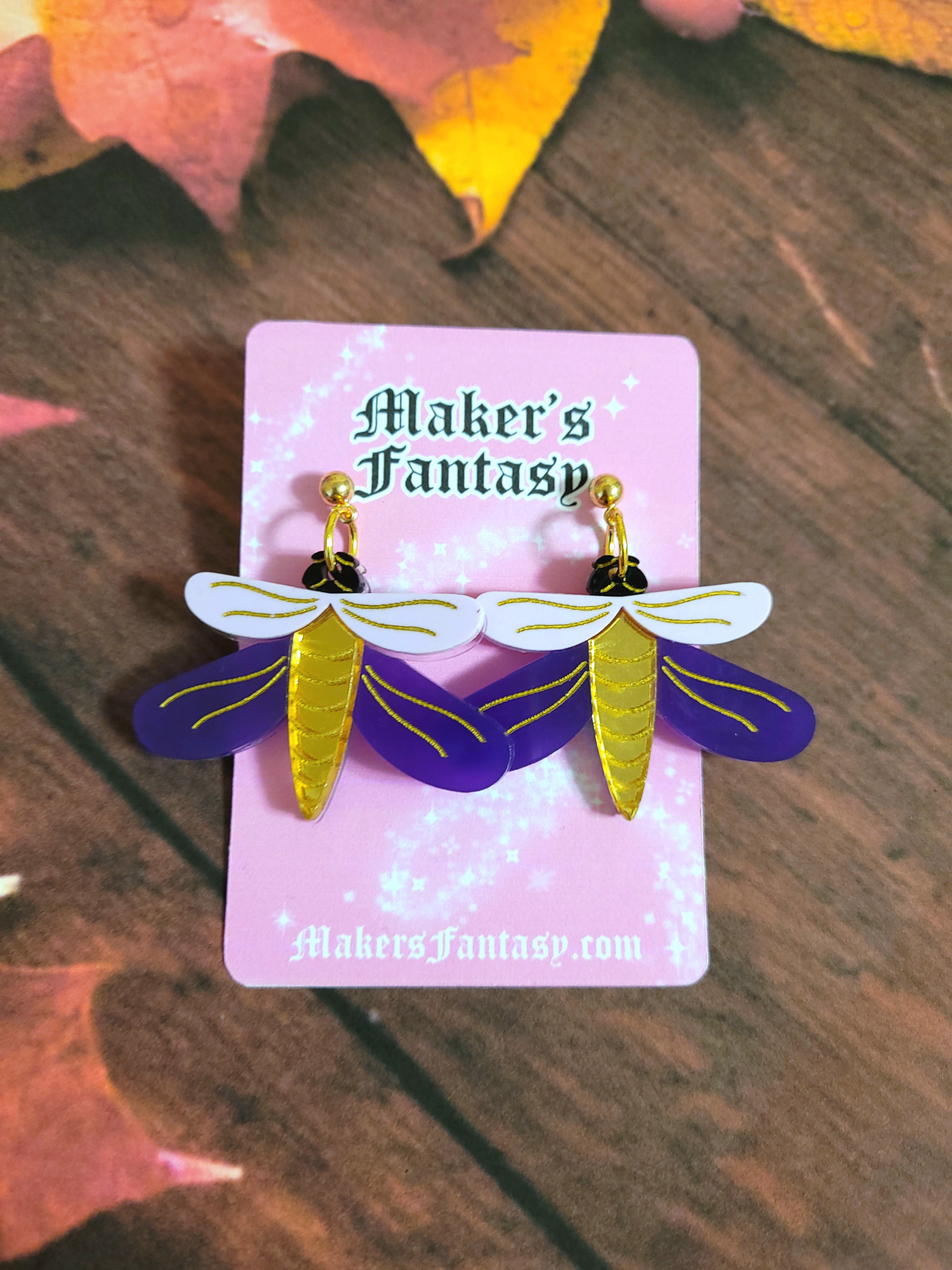 Firefly Earrings – Maker's Fantasy